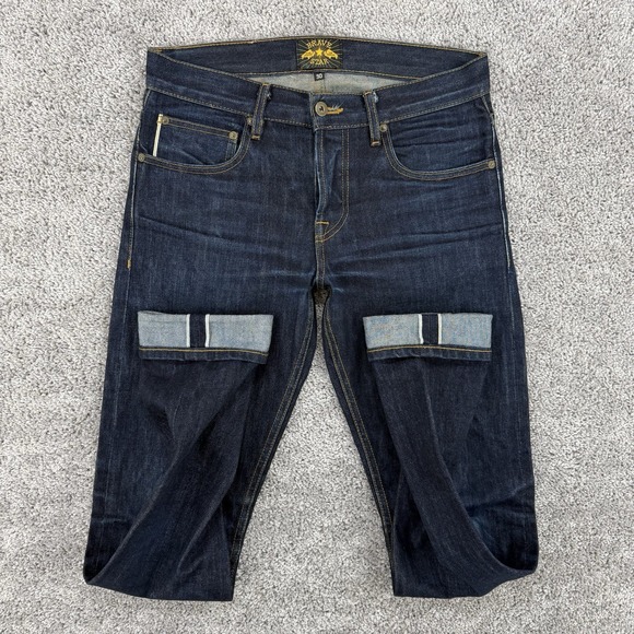 Brave Star | Jeans | Brave Star Selvedge Jeans Mens 3 Raw Denim Button ...